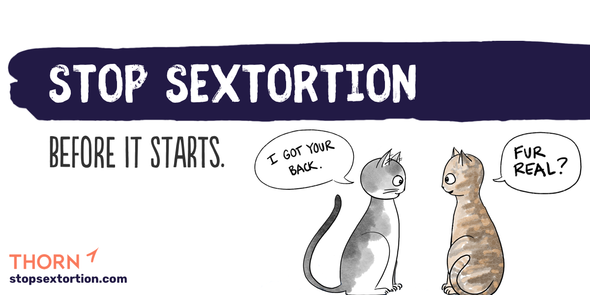 Stop Sextortion - Help A Friend